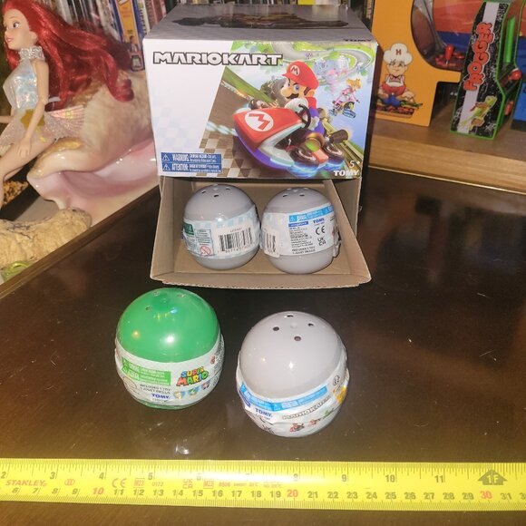 Nintendo | Toys | Box With 4 Mario Bros Blind Pkg Mini Collectible Toys ...